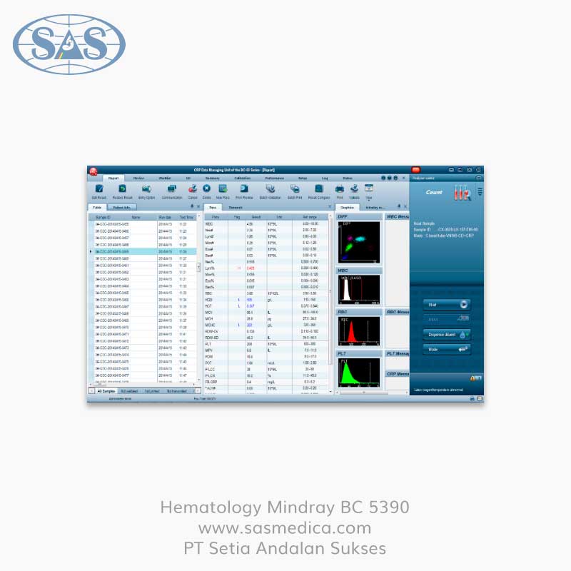 Jual Mindray BC 5390 Hematology 5 Diff - Sasmedica.com