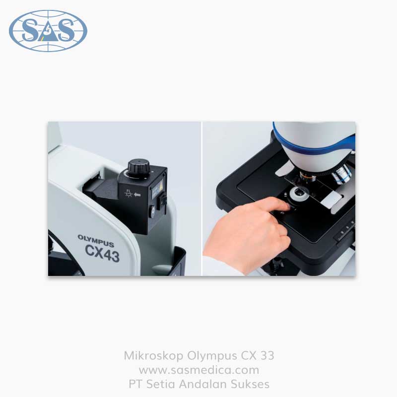 Jual Mikroskop Olympus CX 33 Ergonomis - Sasmedica.com