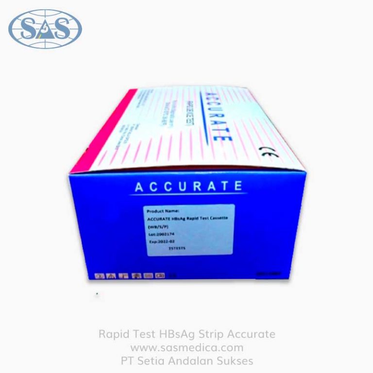 Jual Rapid Test HBsAg Strip Test Accurate - Sasmedica.com