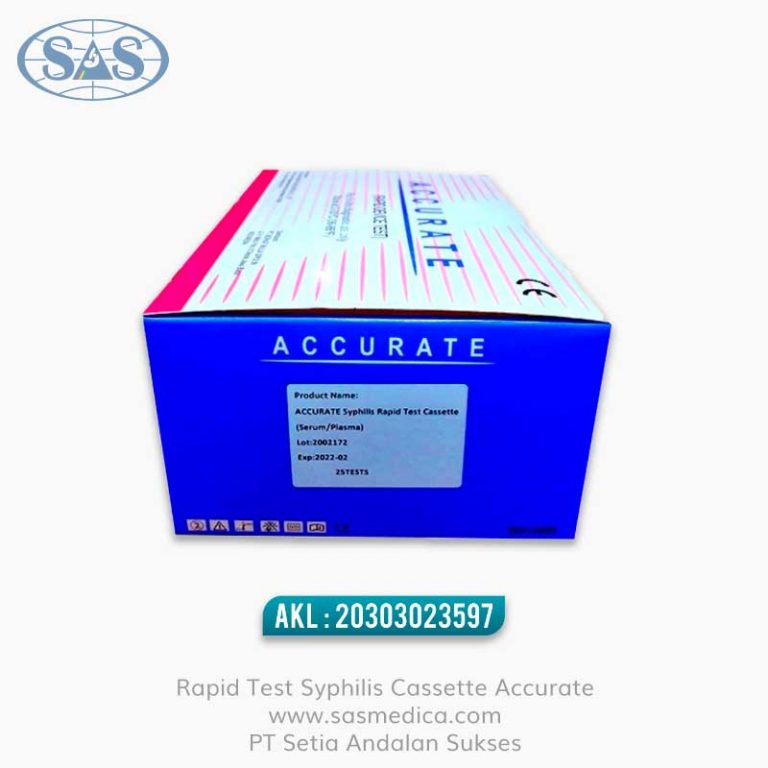 Jual Rapid Test Syphilis Cassette Accurate - Sasmedica.com